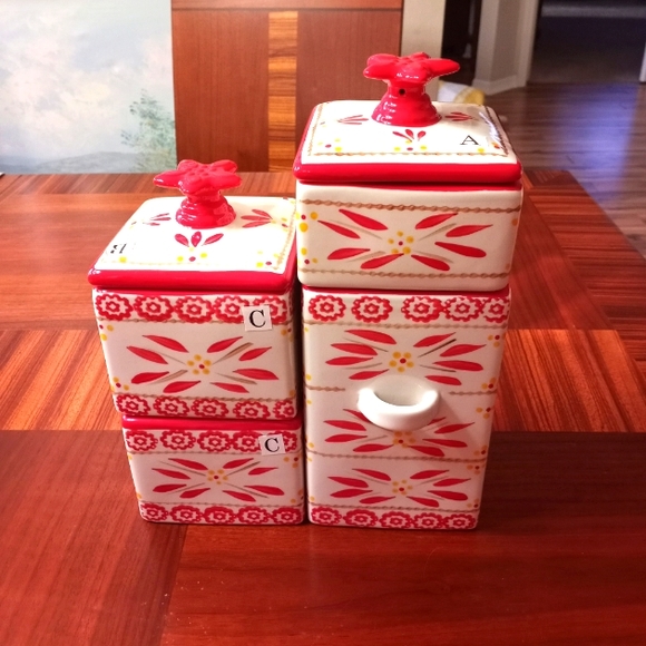 Temptations | Kitchen | Temptation Stack Canisters | Poshmark